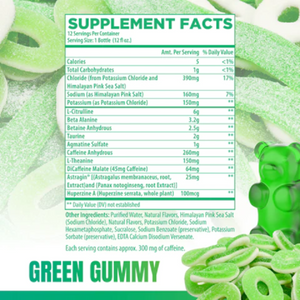 CBUM THAVAGE RTD Pre Workout Green Gummy